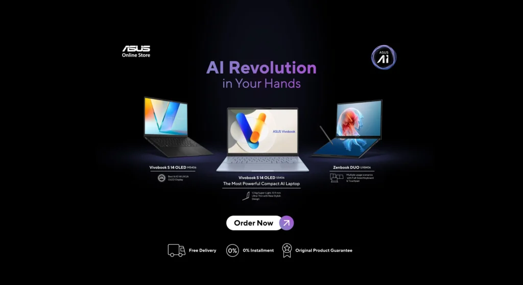 Cukup 10 Jutaan, Ini 5 Rekomendasi Laptop ASUS Fitur AI